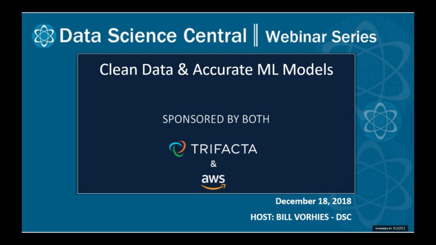 DSC Webinar Series: Clean Data & Accurate ML Models ... DSC Webinar Series: Clean Data & Accurate ML Models ...