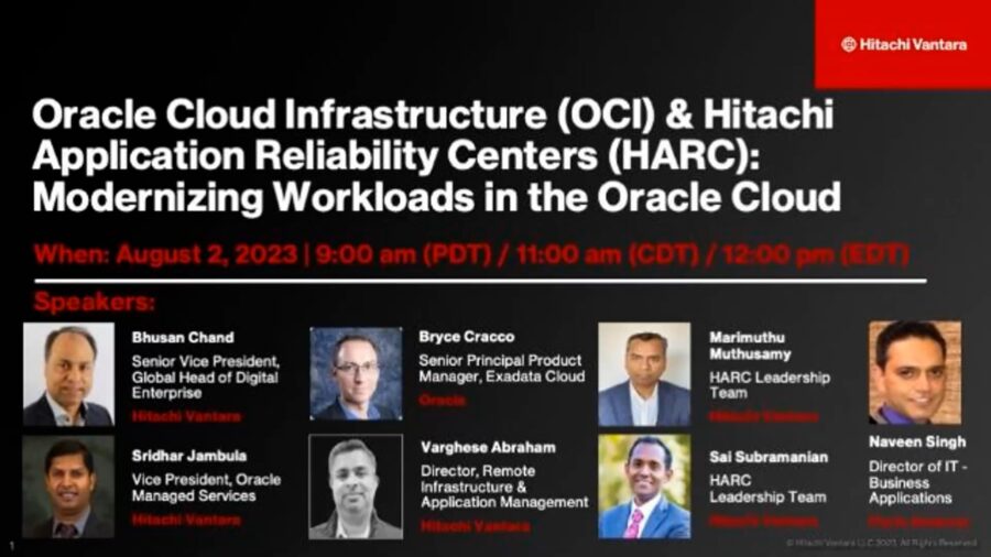 DSC Webinar Series: OCI & HARC: Modernizing Workloads in the Oracle ... DSC Webinar Series: OCI & HARC: Modernizing Workloads in the Oracle ...